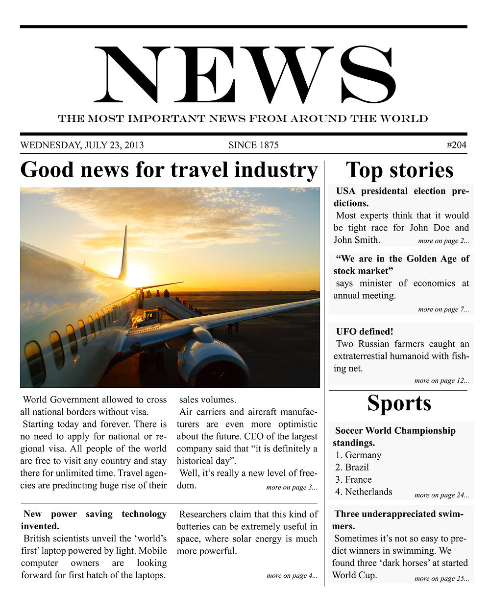 Avislayout